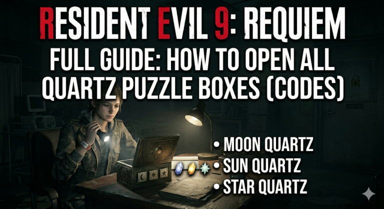 Resident Evil 9 Requiem: Code from Resident Evil 9 Requiem: Code from ...