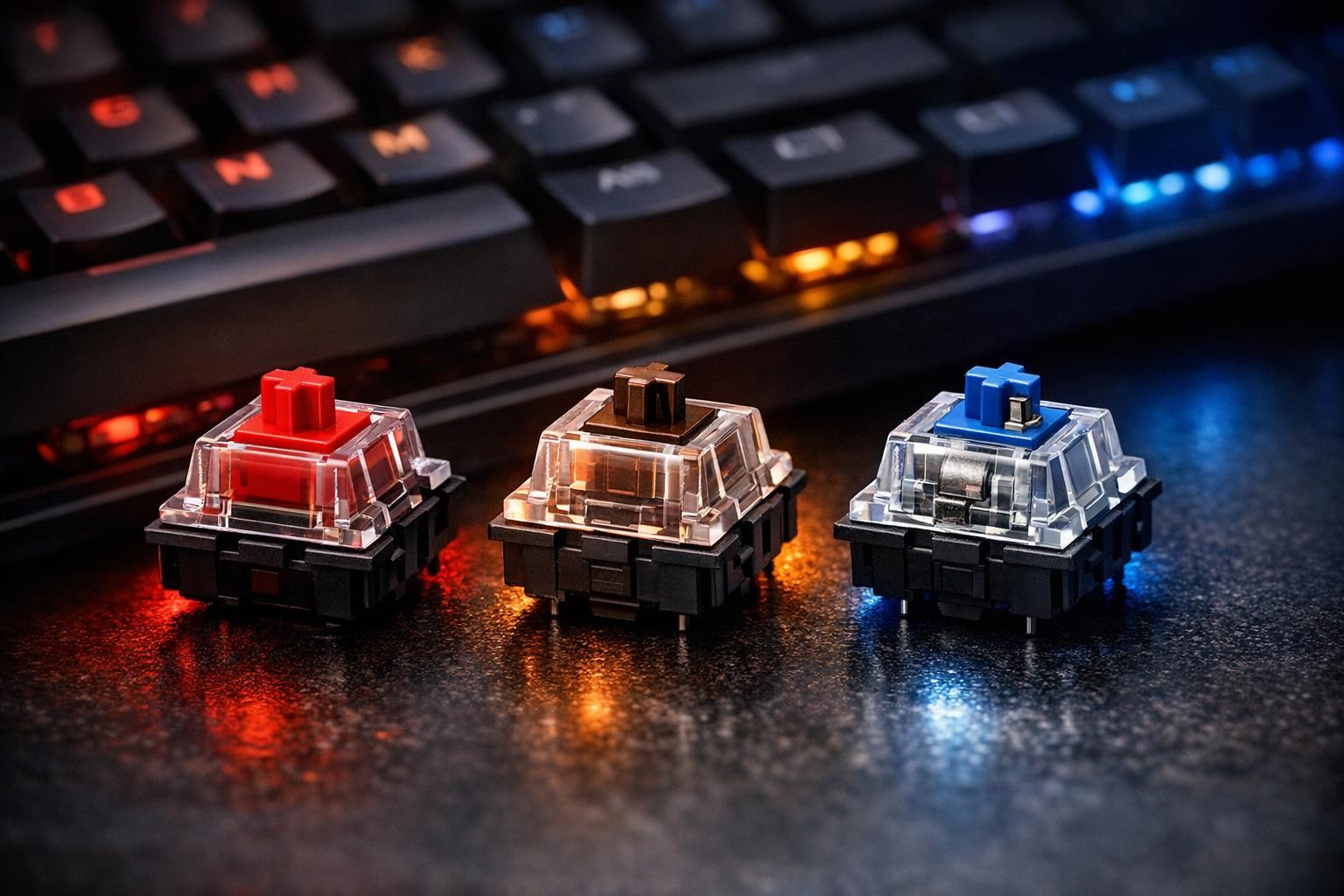 Keyboard Switch Types Explained: Linear vs Tactile vs Clicky